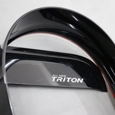 China All Weather Auto Wind Deflector Injection Rain Visor For Mitsubishi Triton 2024 for sale
