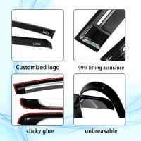 China Mazda Bt50 2012 Car Window Visors PMMA Car Window Weather Shield for sale