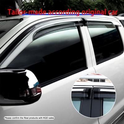 China ISO PMMA Material Automobile Rain Guards For Chevrolet Colorado for sale