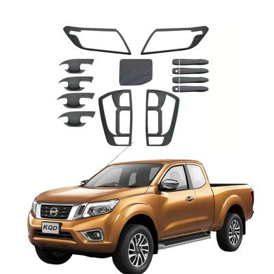 China ABS Injection Pickup Truck Exterior Accessories Black For NAVARA NP300 2015 for sale