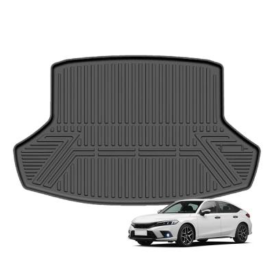China Odorless TPE Trunk Mat 2017-ON Honda Civic Trunk Mat ISO Approval for sale