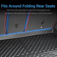 China Luxury TPE Trunk Mat Wear Resistant Rear Cargo Mat For Chevrolet Aveo for sale
