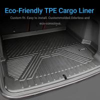 China 3mm Thick TPE Trunk Mat Eco Friendly 5D Trunk Liner For Montero Wagon 1997-2008 for sale