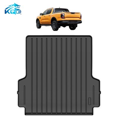 China All Weather TPE Trunk Mat Pickup Trunk Liner For Ranger 2020-ON for sale