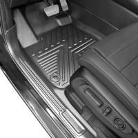 China 3pcs TPE Car Mats Front Rear 5D Car Floor Rugs For FRONTIER / NAVARA 2025 for sale