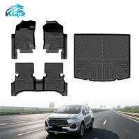China Jac Js4 2023 5 Seats Car Mat Set & Rear Cargo Mat TPE 5D Design for sale