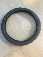 China KQD OEM Design Black Color Universial TPE Material Car Steering Wheel Cover for sale