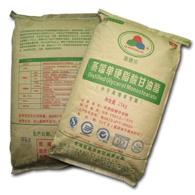 China Health Glycerol Monostearate Bakery Raw Material , Industrial Baking Ingredients for sale