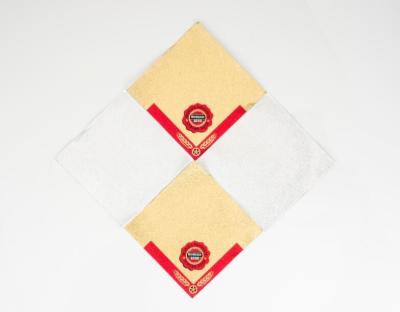 China UV Proof Embossed Aluminum Foil Labels 105mm Food Grade 9.5micron Stickers for sale