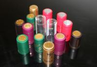 China Customizable Wine Bottle PVC Shrink Capsules Gravure Printing for sale