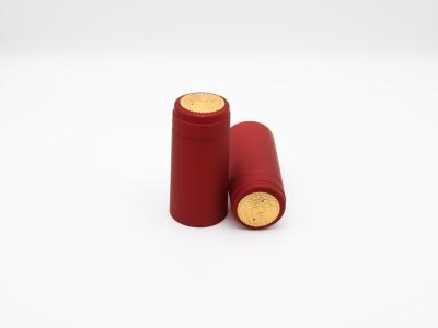China PVC Heat Shrink Capsules for Wine Bottles 100000 Pieces MOQ Custom Printing for sale