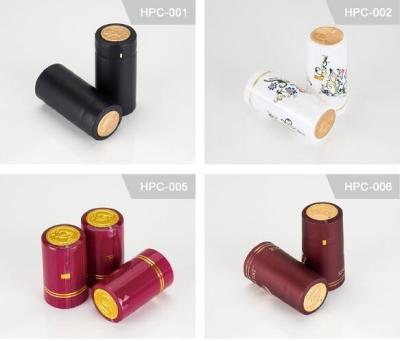 China Customized Size Matt Wine Bottle Heat Shrink Capsules Waterproof Multi Color for sale
