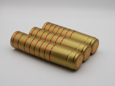 China Custom Printed PVC Heat Shrink Caps 30mm Diameter for Liquor Whisky Bottle Seals for sale