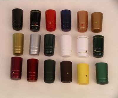 China Custom Aluminum Plastic Heat Shrink Capsules Waterproof with Tear Tabs 9 Colors for sale