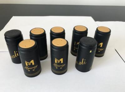 China PVC Heat Shrink Wine Bottle Capsules Eco Friendly Custom Size 10000pcs MOQ for sale