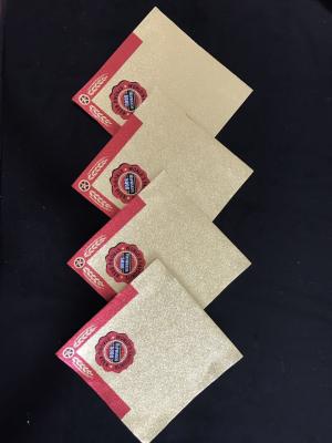 China Custom Aluminum Foil Beer Neck Label Pantone Color 6000 Tons Capacity for sale