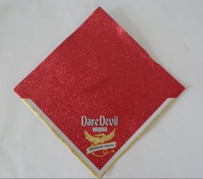 China Custom Oil Proof Waterproof Wine Labels Non Toxic Anti UV Aluminum Foil 50000pcs for sale