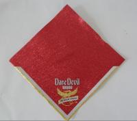 China Custom Aluminum Foil Beer Neck Labels Oil Proof Waterproof Anti UV 50000pcs for sale