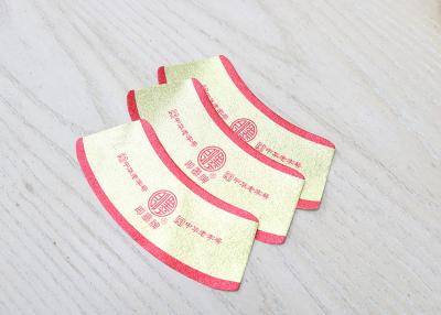 China Custom Wine Label Printing Adhesive Paper Label for Beer Bottles Waterproof Eco-Friendly 7-10 Days Production for sale