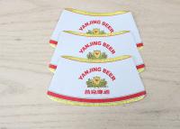 China High End Non Toxic Wine Bottle Aluminum Foil Label Matte Glossy Lamination UV Coating 1000 PCS for sale