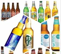 China Non Toxic Beer Label Paper Matte High End Glossy Lamination UV Coating 1000 PCS for sale