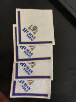China Custom Square Aluminum Foil Beer Bottle Stickers Multi Color Non Toxic Wine Labels 50000pcs for sale