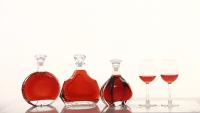 China Wholesale 750ml Clear Amber Glass Wine Bottle for Bordeaux Burgundy Wine Packaging for sale