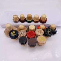 China Wine Bottle Stoppers Polished Surface Glass Bottle Wooden Cork 10cm T-Cork Stopper for sale