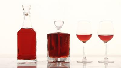 China Frosted Screen Printing Matte 750ml Round Super Flint Spirit Whisky Rum Brandy Vodka Gin Glass Bottle for sale