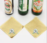 China Custom Printed Aluminum Foil Beer Neck Sticker Labels 105mm x 105mm 0.0105mm Thick for sale