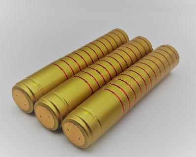 China Custom PVC Heat Shrink Wine Capsule 50mm Diameter with Logo Printing for Bottle Sealing for sale