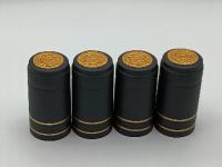 China Custom PVC Heat Shrink Wine Capsule 30x20mm with Logo Printing for Bottle Sealing for sale