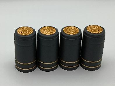 China Custom PVC Heat Shrink Wine Capsule 30x20mm with Logo Printing for Bottle Sealing for sale