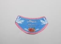 China Custom Embossed Aluminum Foil Sticker Label for Wine Bottles 2000 pcs for sale