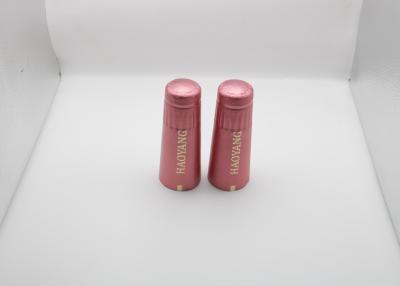 China Custom Champagne Bottle Capsules with Tear Strip 50mm Heat Shrink Wine Caps for sale