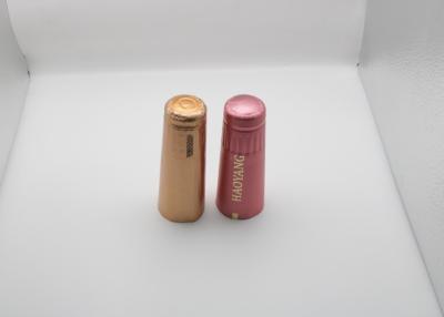 China Custom Aluminum Foil Shrink Capsules for Champagne Wine Bottles 30x50mm for sale