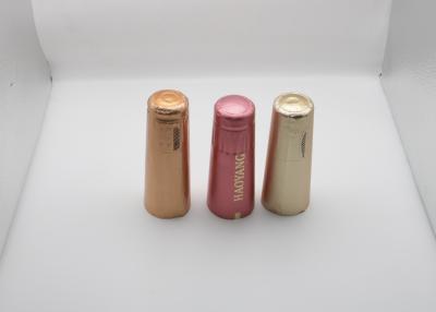 China Embossed Aluminum Foil Shrink Caps for Champagne Wine Bottles 34x90mm for sale