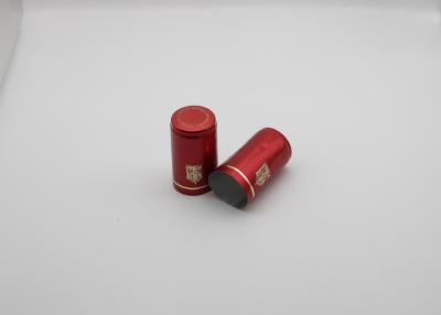 China Whisky Wine Bottle Tamper Proof Aluminium Closures Caps 30x60mm 0.21mm for sale