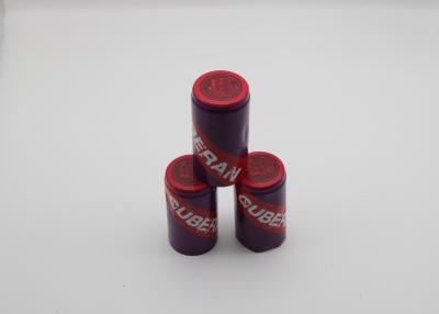 China Aluminum Tamper Proof Wine Bottle Caps 30x60mm 25x43mm with PE Liner for sale