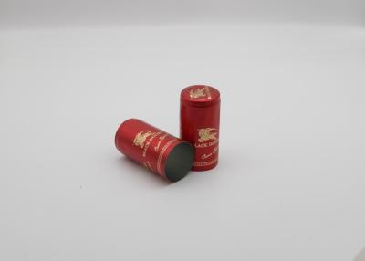 China Aluminum Tamper Proof Wine Bottle Caps 25x43mm 30x60mm Whisky Closures for sale