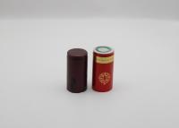 China 25x43mm 30x60mm Tamper Proof Aluminum Wine Bottle Closures Caps for Whisky for sale