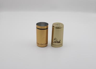 China 25x43mm 30x60mm Tamper Proof Aluminium Wine Bottle Closures Caps for Whisky for sale