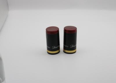 China Custom Aluminum Wine Caps 28-36mm Diameter PVC Skirt Heat Shrink Bottle Caps for Whisky Glass Bottles for sale