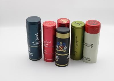 China Custom Aluminum ROPP Caps for Wine Whisky Glass Bottles 30x60mm for sale