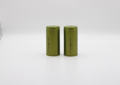 China Custom Aluminum Screw Caps for Wine Whisky Glass Bottles 30x60mm Colorful Ropp Caps for sale