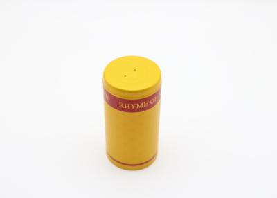 China Aluminum Pilfer Proof Cap 30x44mm Custom Screw Glass Bottle Cap for Wine Whisky for sale