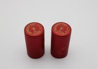 China Non Refillable Aluminum Plastic Pilfer Proof Caps for Liquor Vodka Gin Bottles 25x43mm for sale