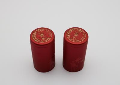 China Non Refillable Aluminum Plastic Pilfer Proof Caps for Liquor Vodka Gin Bottles 25x43mm for sale