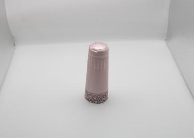 China Custom Aluminum Foil Champagne Bottle Capsule 750ml Gold Heat Shrink Wine Caps for sale