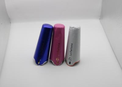 China Custom Embossed Aluminum Foil Champagne Bottle Capsule Gold Color Heat Shrink 58mm for sale